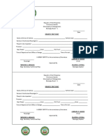 Trip Ticket | PDF