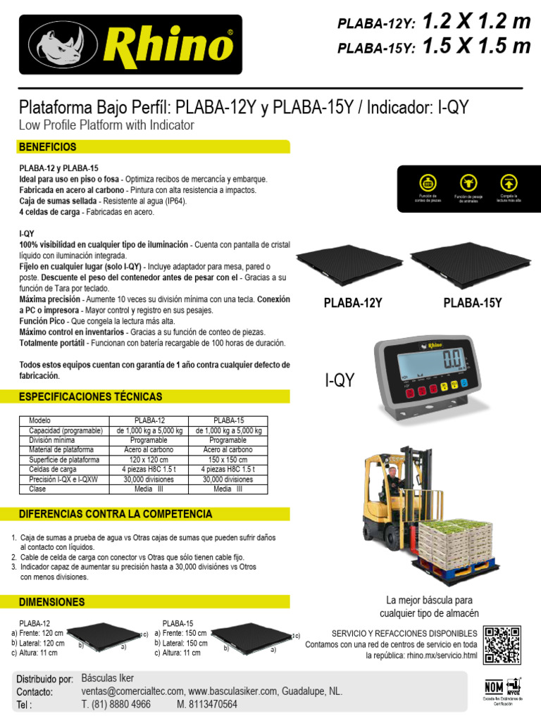 Placa-Ficha-Tecnica IQY | PDF | Bienes manufacturados