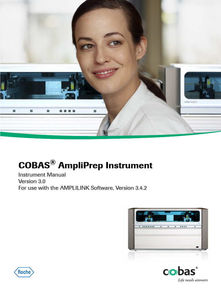 COBAS AmpliPrep Instrument Manual V 3.0 - English - 3.0 - en | PDF ...