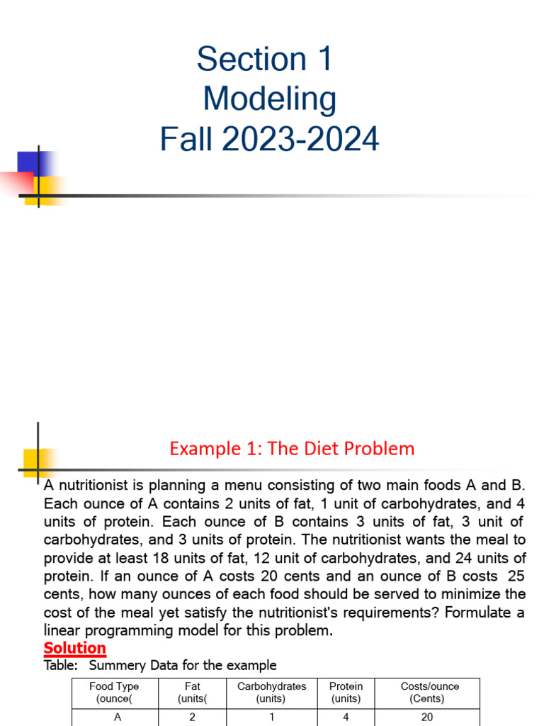 Lab 1 Operations Research | PDF | Linear Programming | Mathematical Optimization