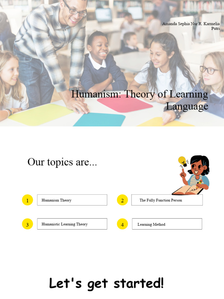 Humanism Theory of Learning Language (Manda & Karmel Fix) | PDF | Teachers | Teaching Method