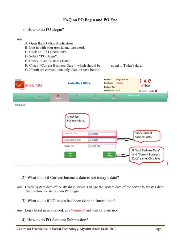 FAQ On POEnd and POBegin | PDF | Login | User (Computing)