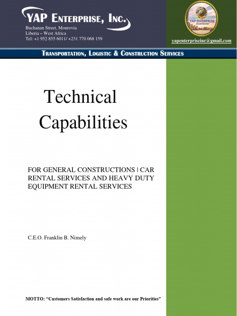 Technical Capability | PDF | Pipe (Fluid Conveyance) | Valve