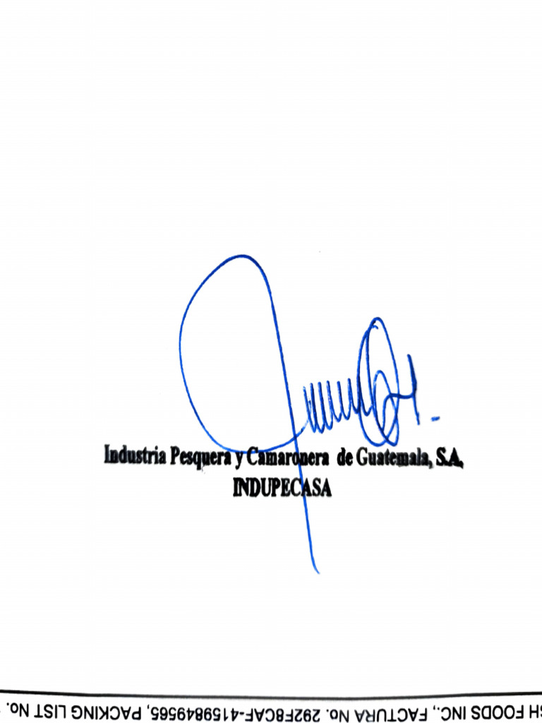 Firma y Sello Indupecasa Expo | PDF