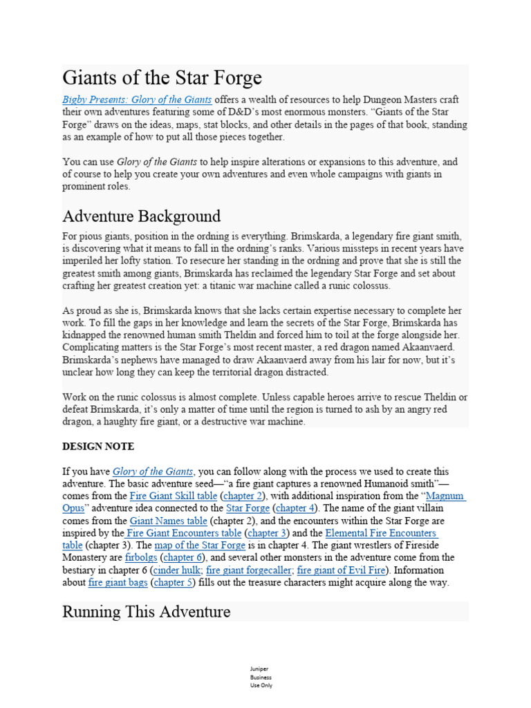 Giants of The Star Forge | PDF | Fires