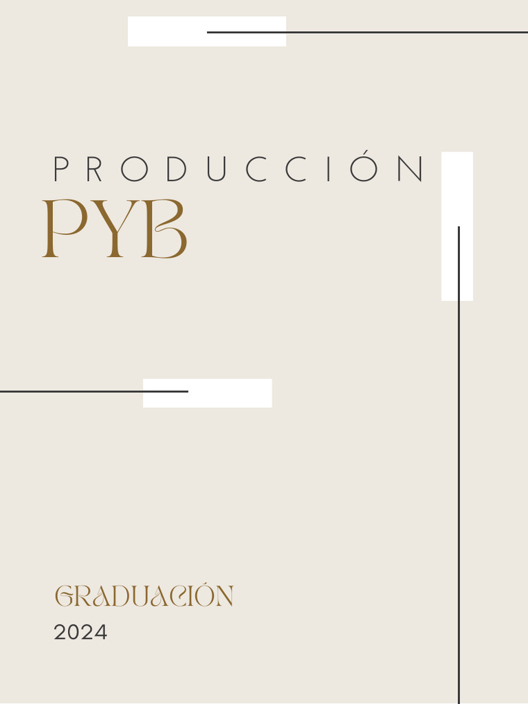 Pyb Producciones - Graduación | PDF