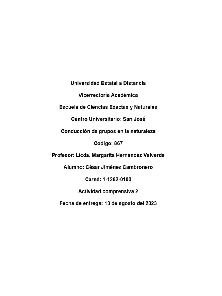 Tarea Comprensiva Cesar Jimenez Cambronero | PDF | Oración (Lingüística ... Tarea Comprensiva Cesar Jimenez Cambronero | PDF | Oración (Lingüística ...