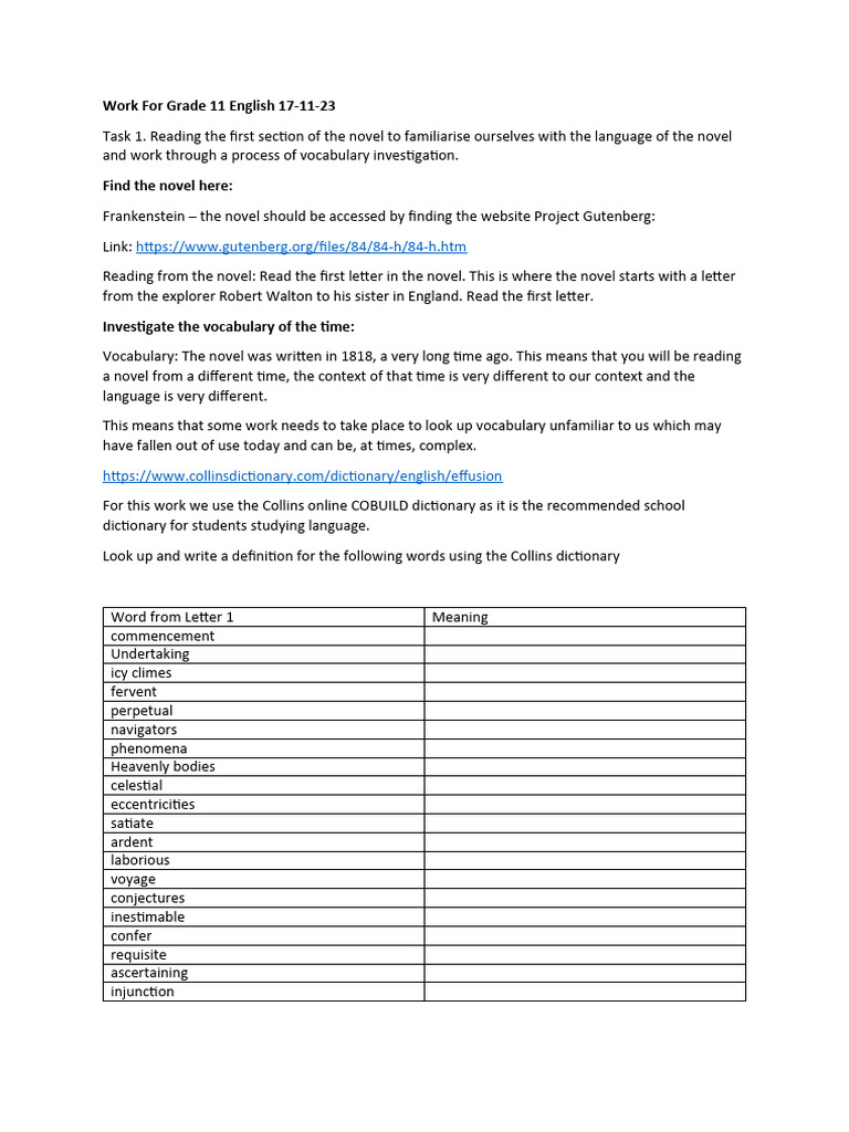 Work For Grade 11 English 17 | PDF | Human Communication | Linguistics