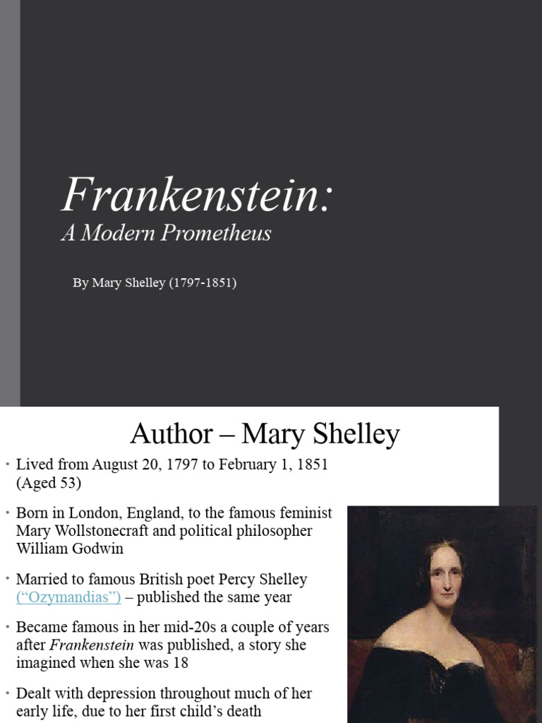 "Frankenstein: Gothic Science Fiction" | PDF | Frankenstein | Mary Shelley