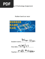 Rubber Band Racers | PDF | Force | Friction