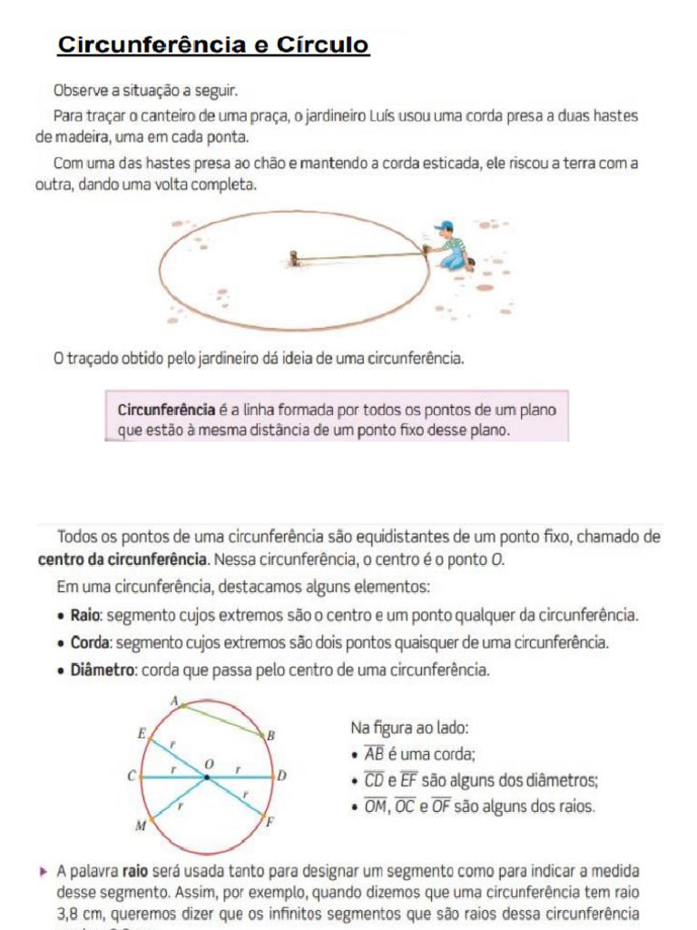 Circulo Adaptada (Ampliada) 7 Ano | PDF