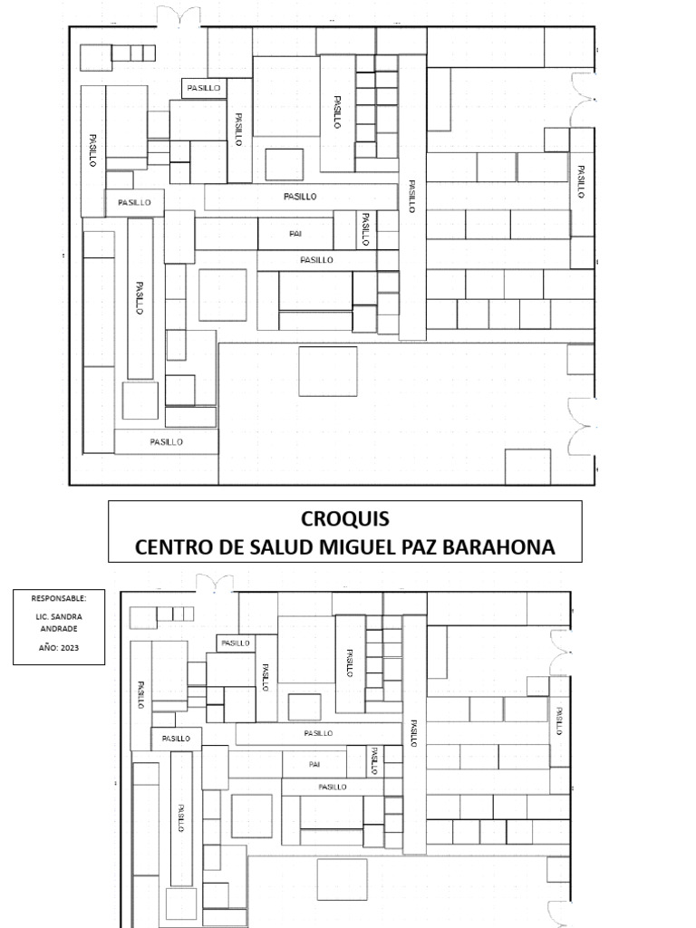 Croquis Centro de Salud Miguel Paz Barahona | PDF