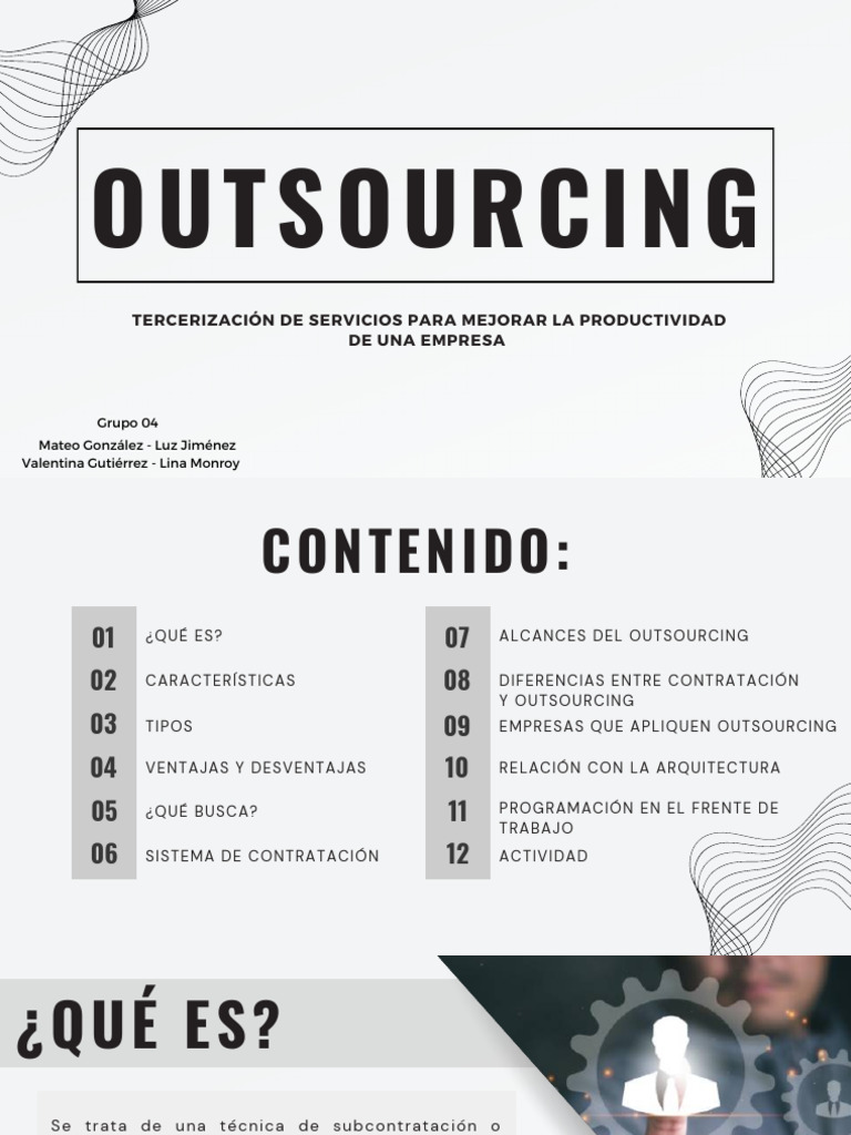 OUTSOURCING | PDF | Outsourcing | Business