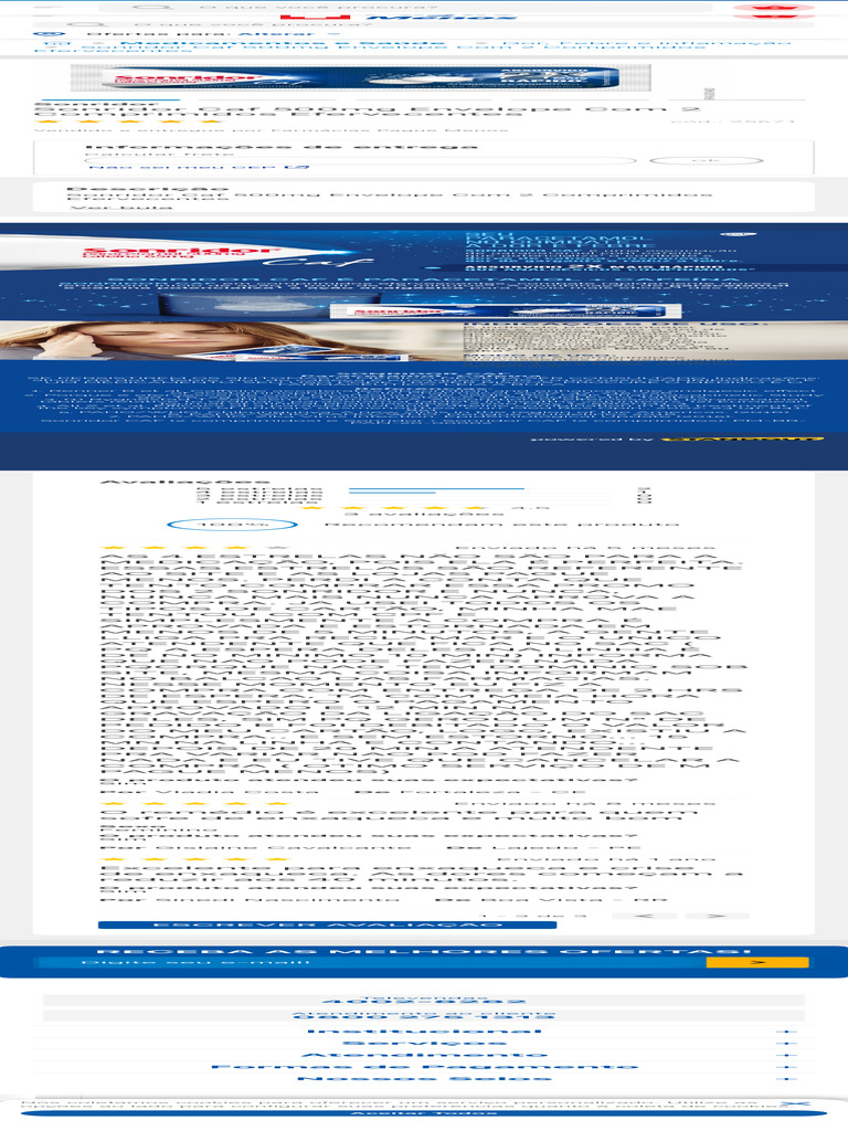 Sonridor Caf 500mg Envelope Com 2 Comprimidos Efervecentes | PDF ...