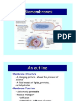 Biology Membranes A-Level OCR Notes | PDF | Cell Membrane | Biotechnology