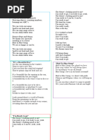 Ready To Go Lyrics | PDF