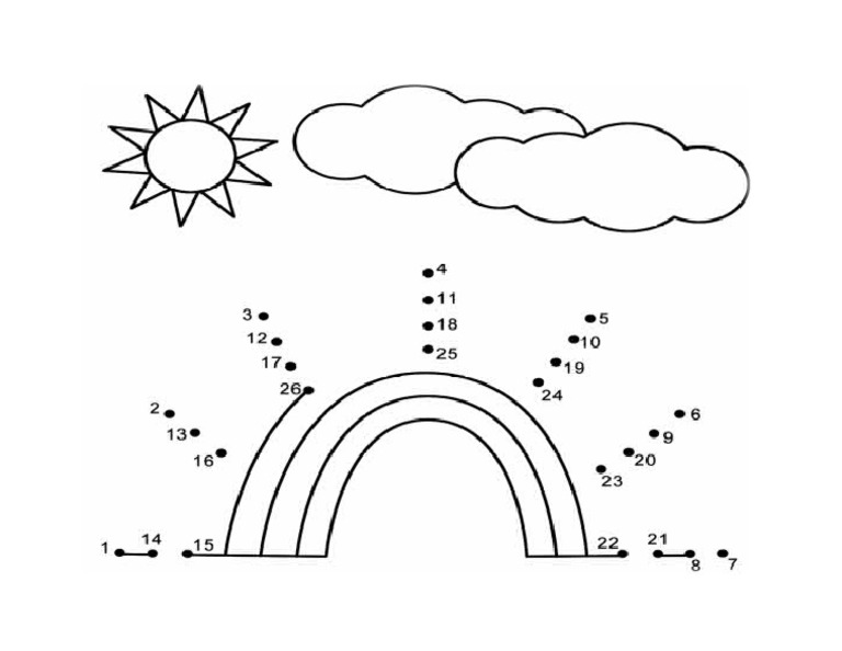 Rainbow Connect The Dots | PDF
