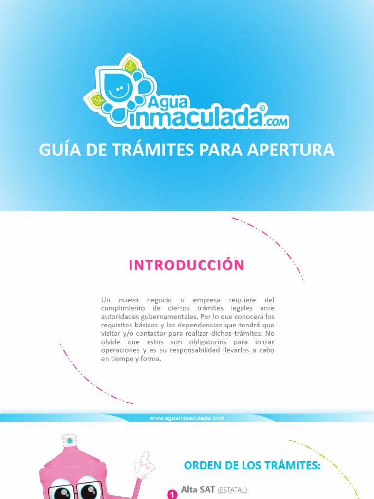 Guía de Trámites para Negocios | PDF | Gobierno