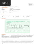SoFi Direct Deposit Enrollment Form | PDF | Personal Finance | Banking