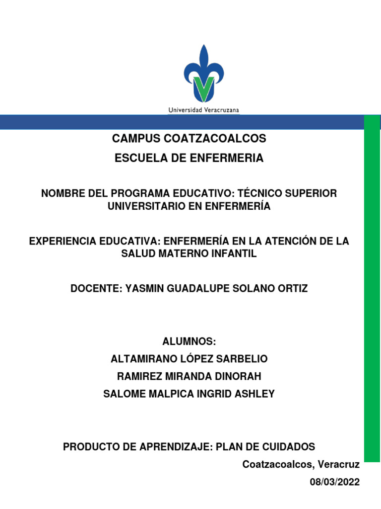 PlanCuida Alta Rami Salo | PDF | El embarazo | Alergia