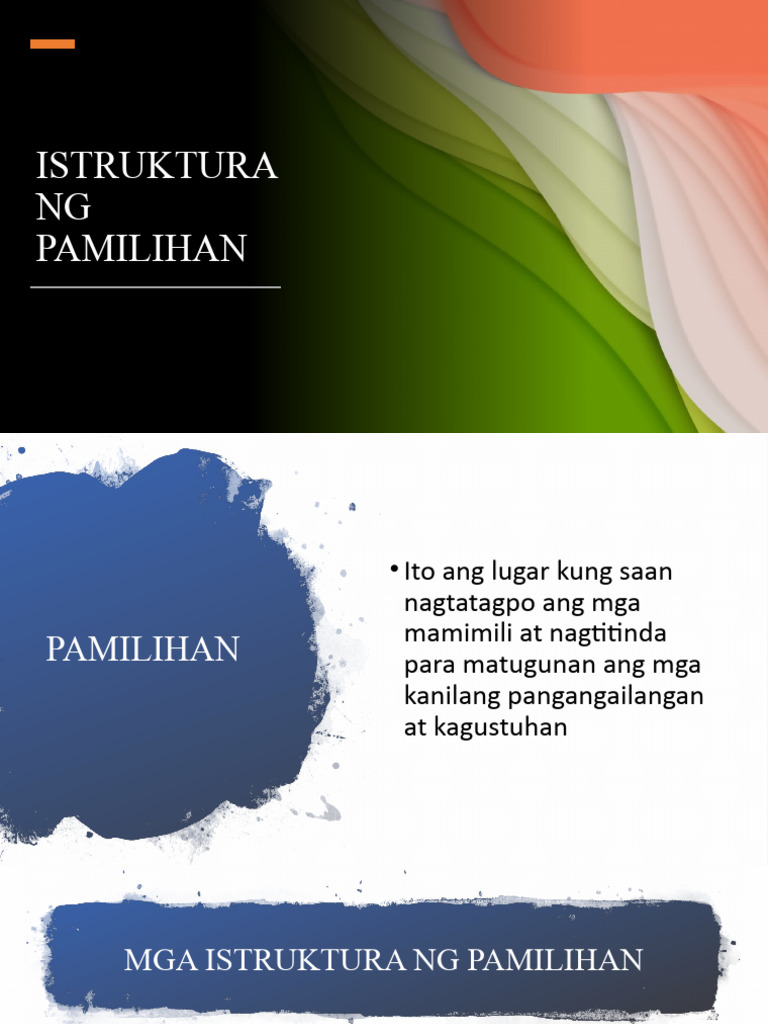 Istruktura NG Pamilihan | PDF