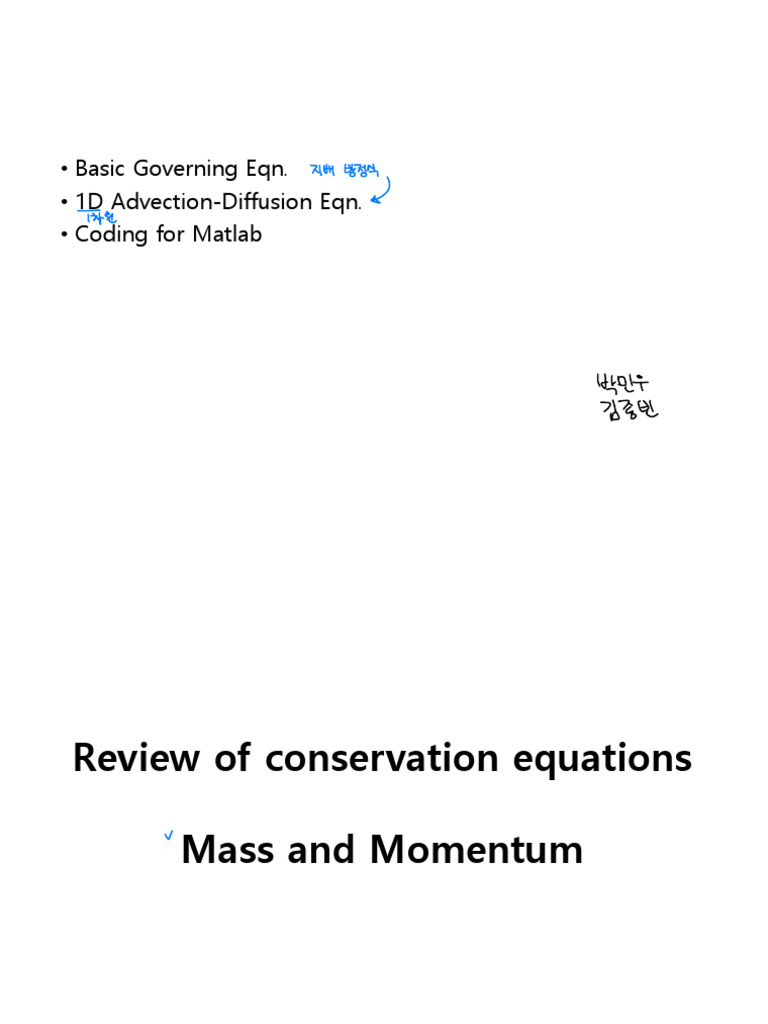 Advection Diffusion V3 Pdf