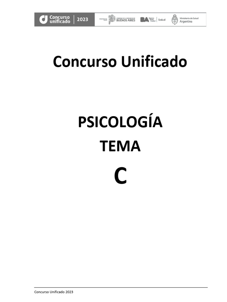 Psicologia Tema C | Descargar gratis PDF | Depresión (estado de ánimo ...