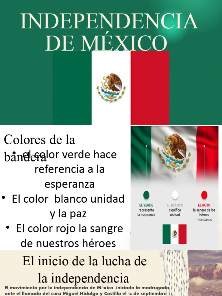 La Independencia de México Protecyo | PDF | México independiente ...