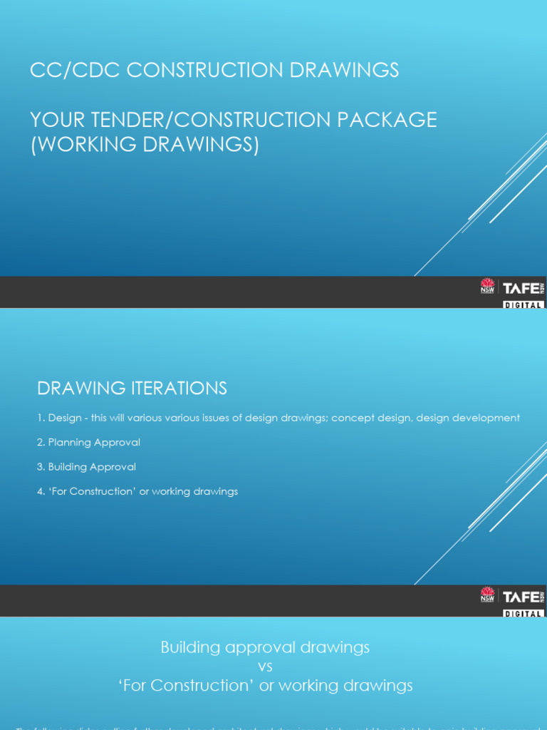 Construction Drawings and Approval Process | PDF | Roof | Civil Engineering