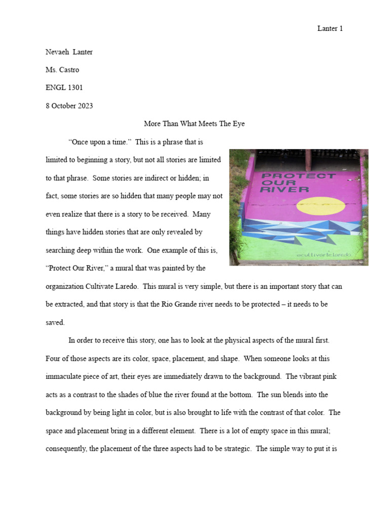 Visual Analysis Pdf Color