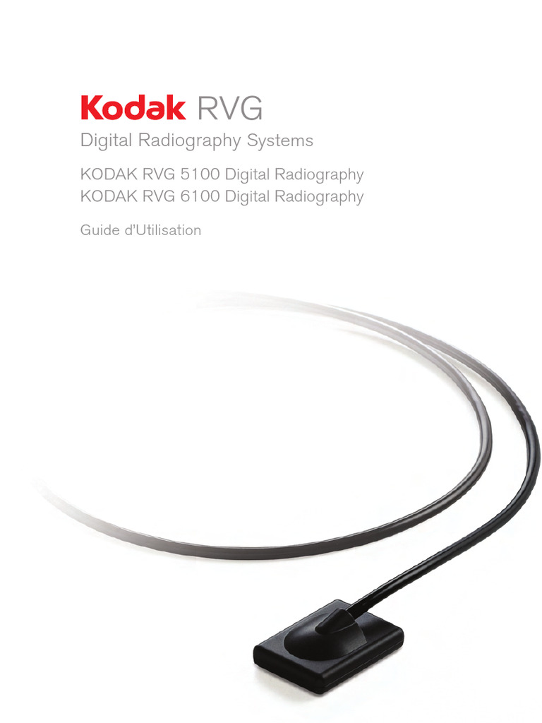 RVG Digital Radiography Systems | PDF | Interface graphique | Radiologie