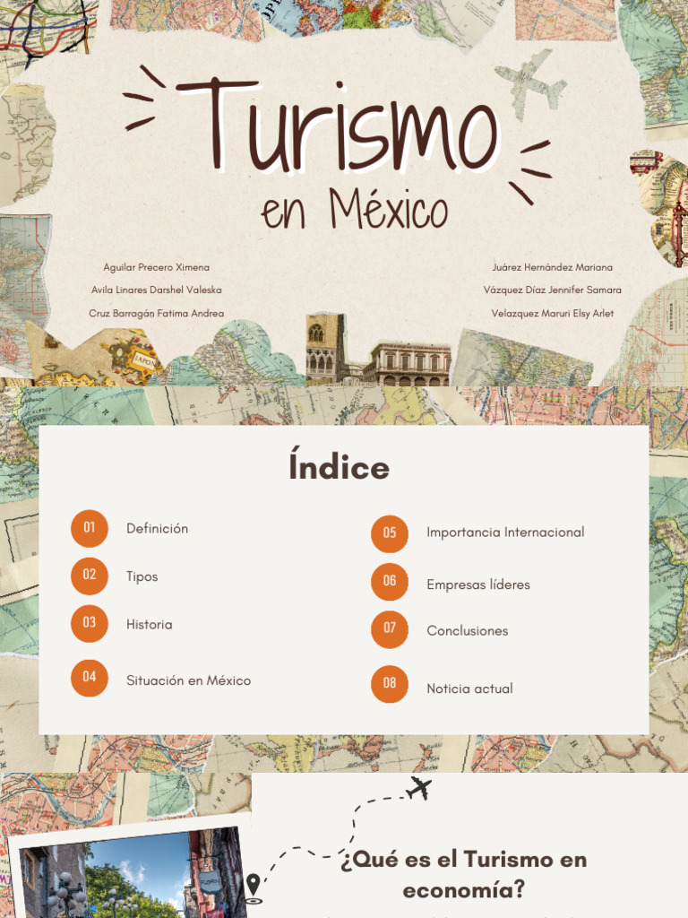 Exposición - Sector Turismo | PDF | Turismo | México