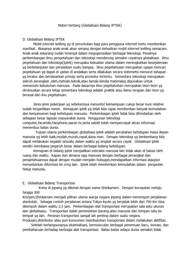 Kelompok 3 Ips Naya Punya | PDF | Teknologi & Rekayasa