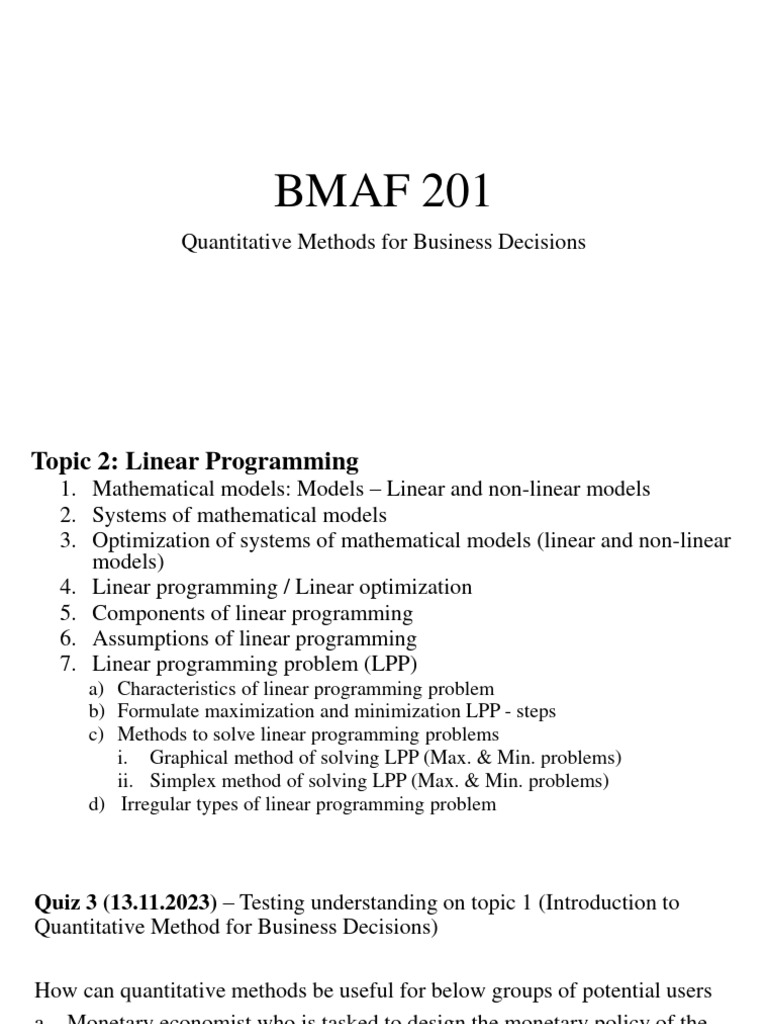 Linear Programming | PDF | Mathematical Optimization | Linear Programming Linear Programming | PDF | Mathematical Optimization | Linear Programming