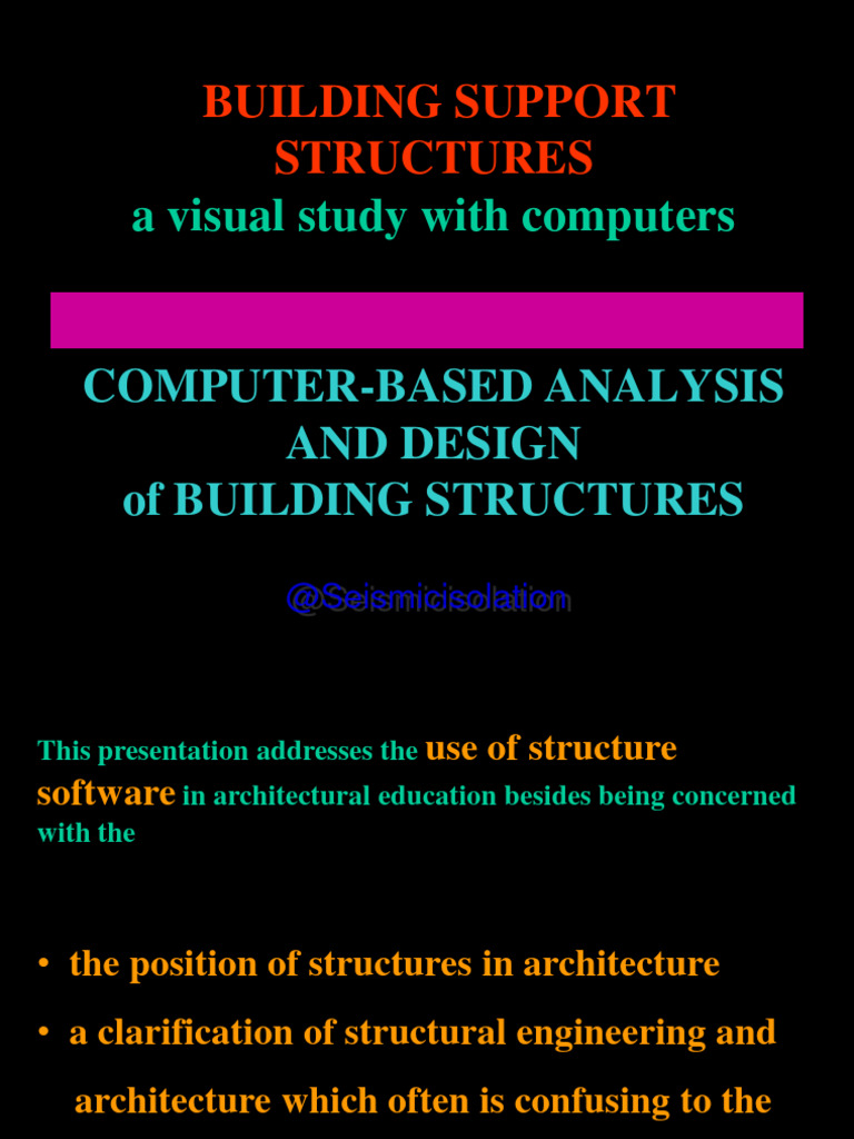 Computer Based Analysis And Design Pdf Finite Element Method Cartesian Coordinate System