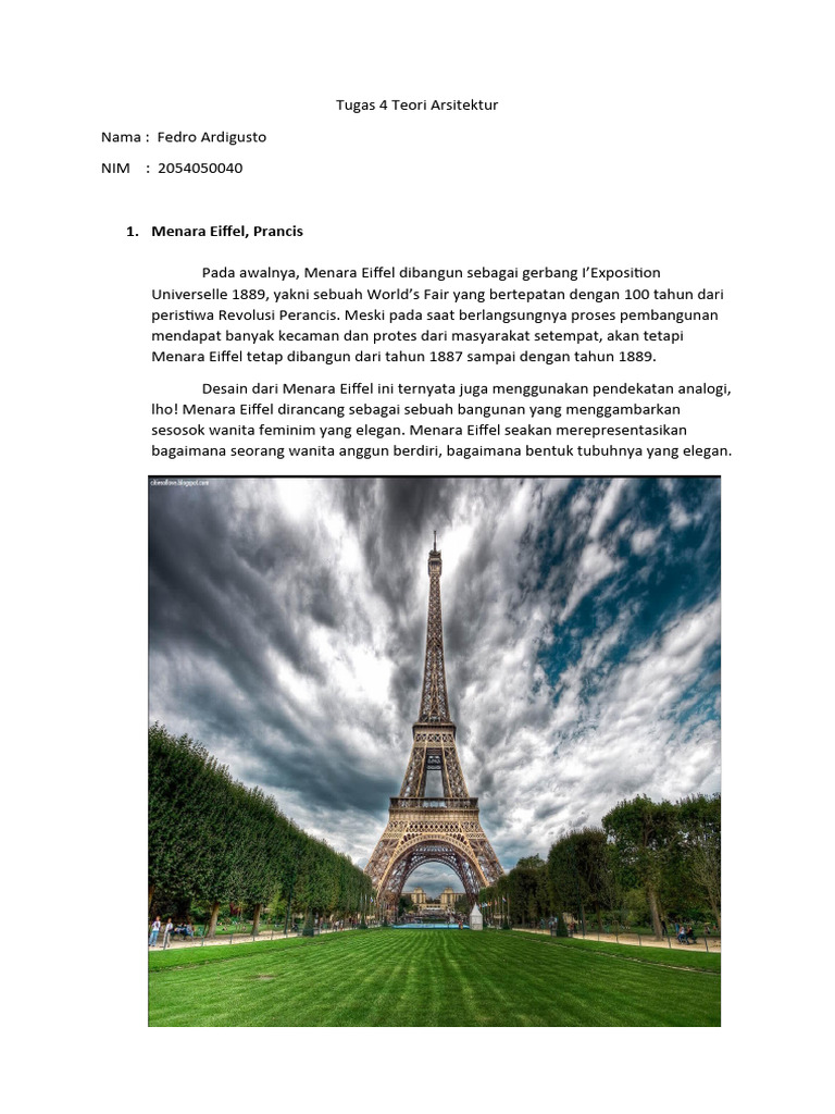 Teori Arsitektur Gedung | PDF