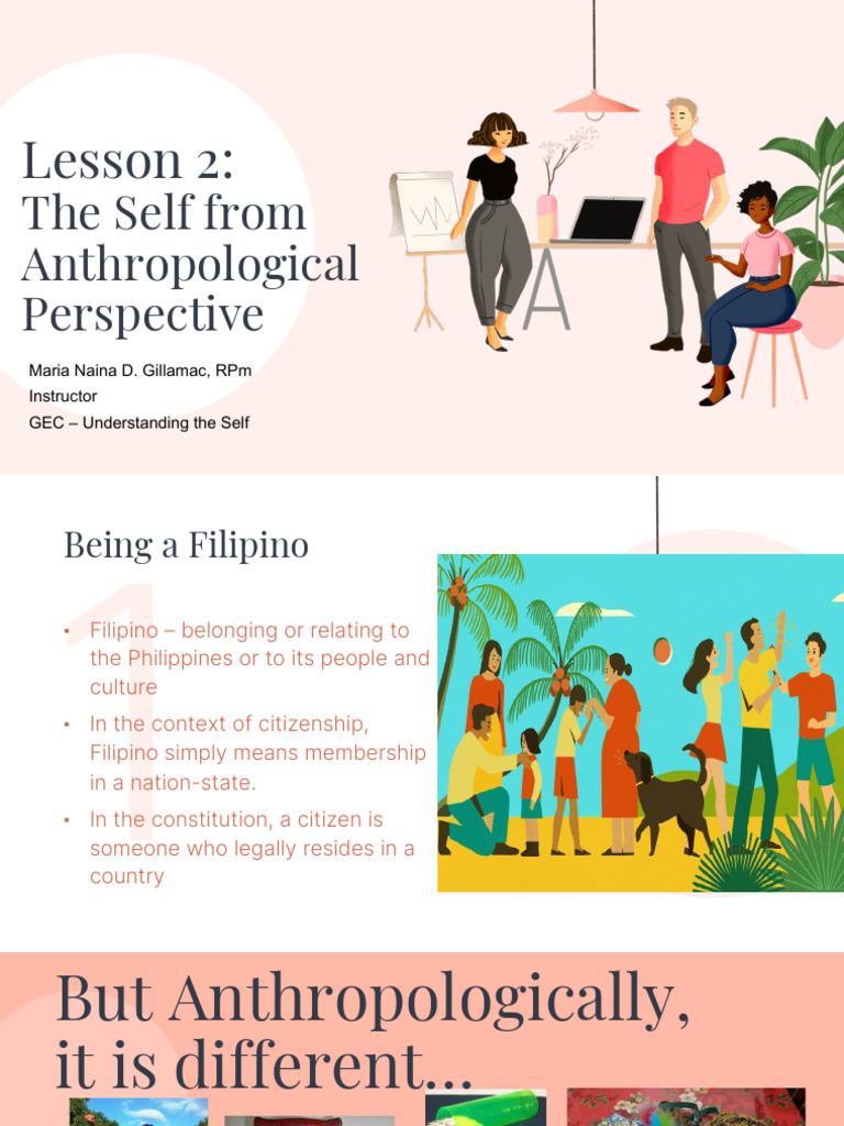 Lesson 2 Anthropological Perspective | PDF | Identity (Social Science ...