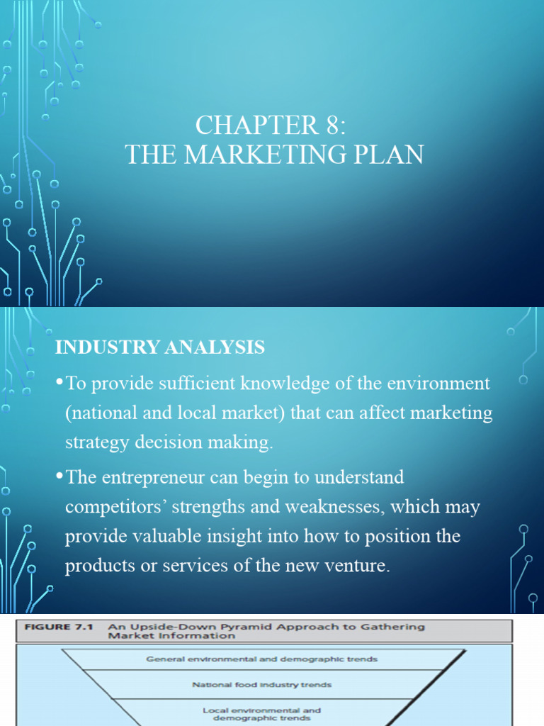 Chapter 8 The Marketing Plan | PDF | Marketing | Market Segmentation
