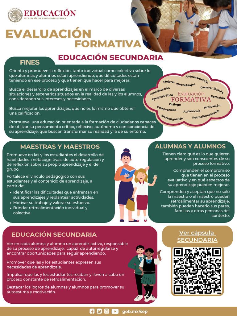 2324 s3 Evaluacion Formativa SECUNDARIA | PDF | Aprendizaje | Evaluación