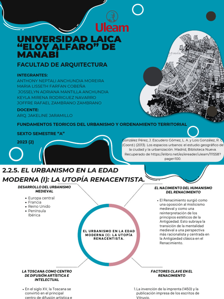 GRUPO #5 - El Urbanismo en La Edad Moderna (DIAPOSITIVAS) | PDF ...