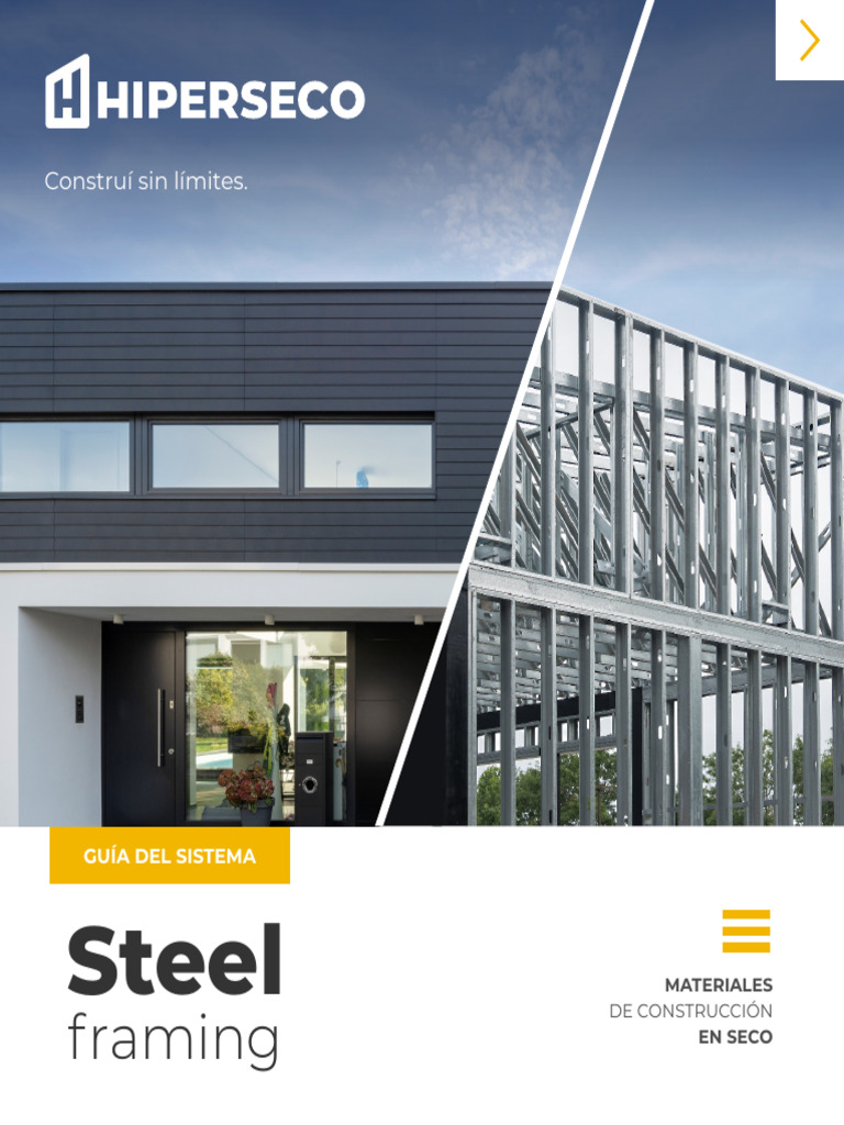 Guia Del Sistema Steel Framing 1.2 | PDF | Materiales | Bienes raíces