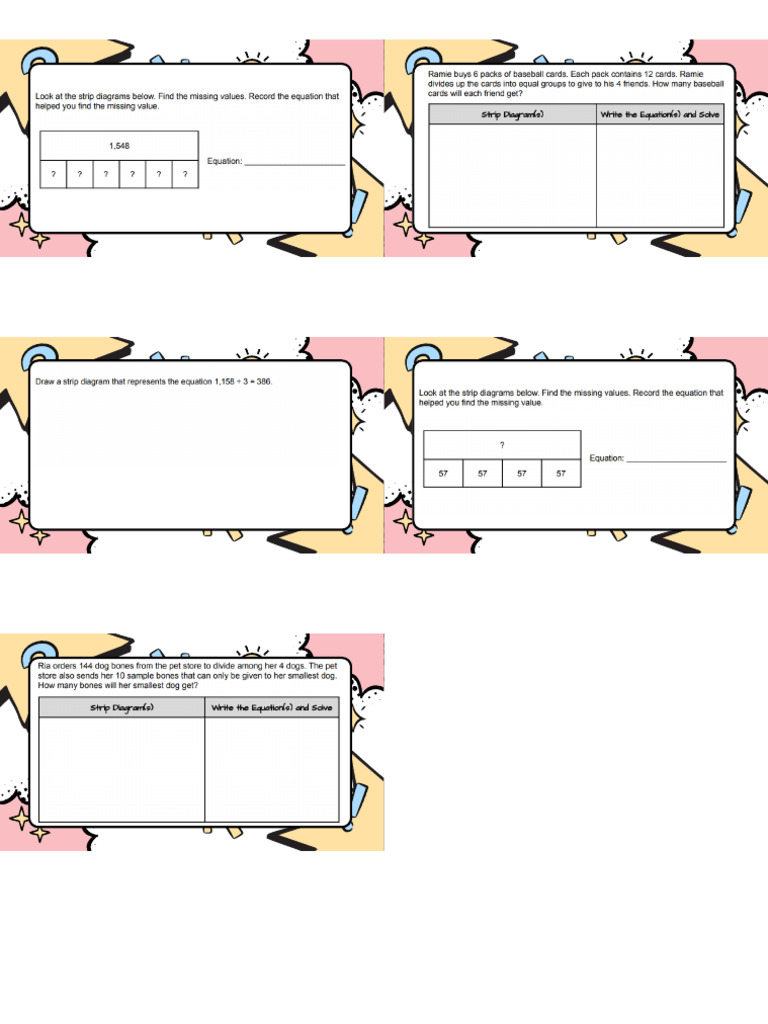 Representing Word Problems | PDF