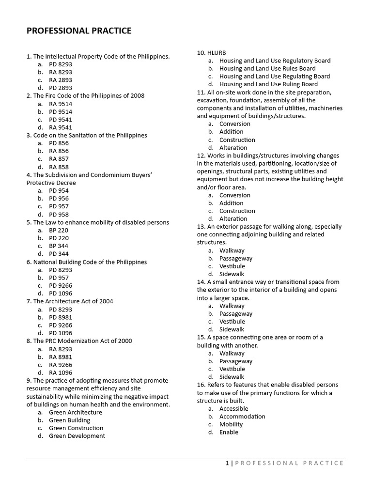 Acc Profprac | PDF | Architect | Economies
