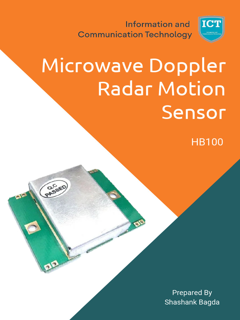 Microwave Doppler Radar Motion Sensor | PDF | Radio | Antenna (Radio)