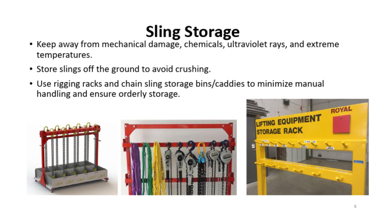 Sling Storage | PDF | Home & Garden | Science & Mathematics