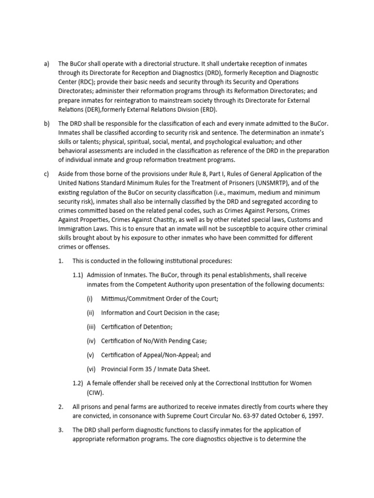 CA1 | PDF | Prison | Crimes