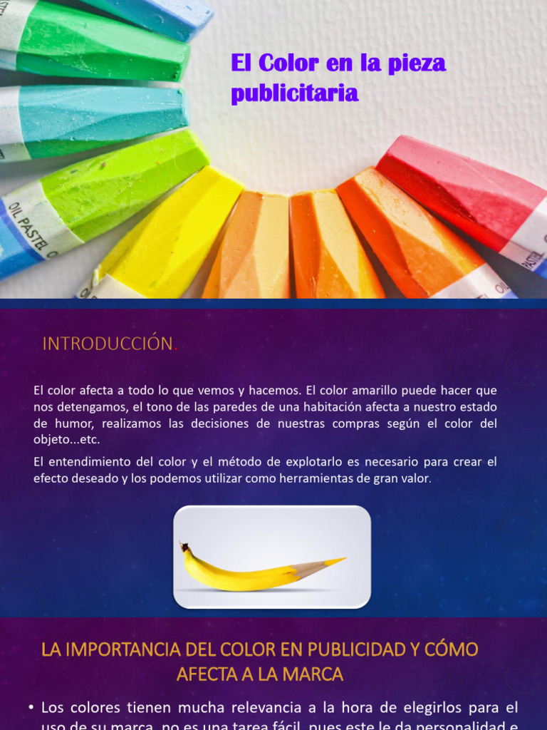 Impacto del Color en Publicidad | PDF | Color | Publicidad