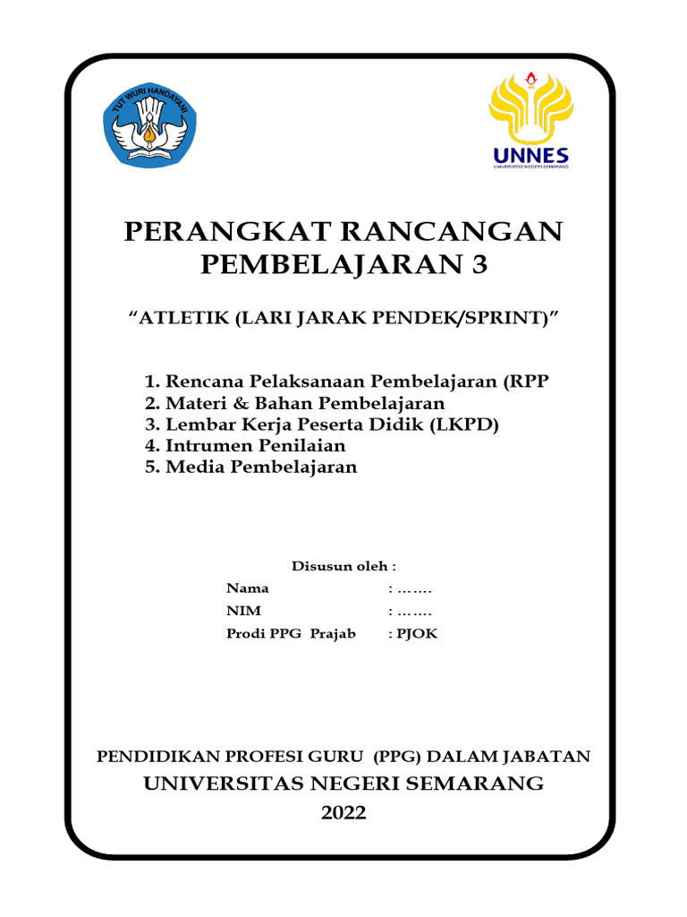 Contoh Perangkat Pembelajaran | PDF | Karier & Perkembangan