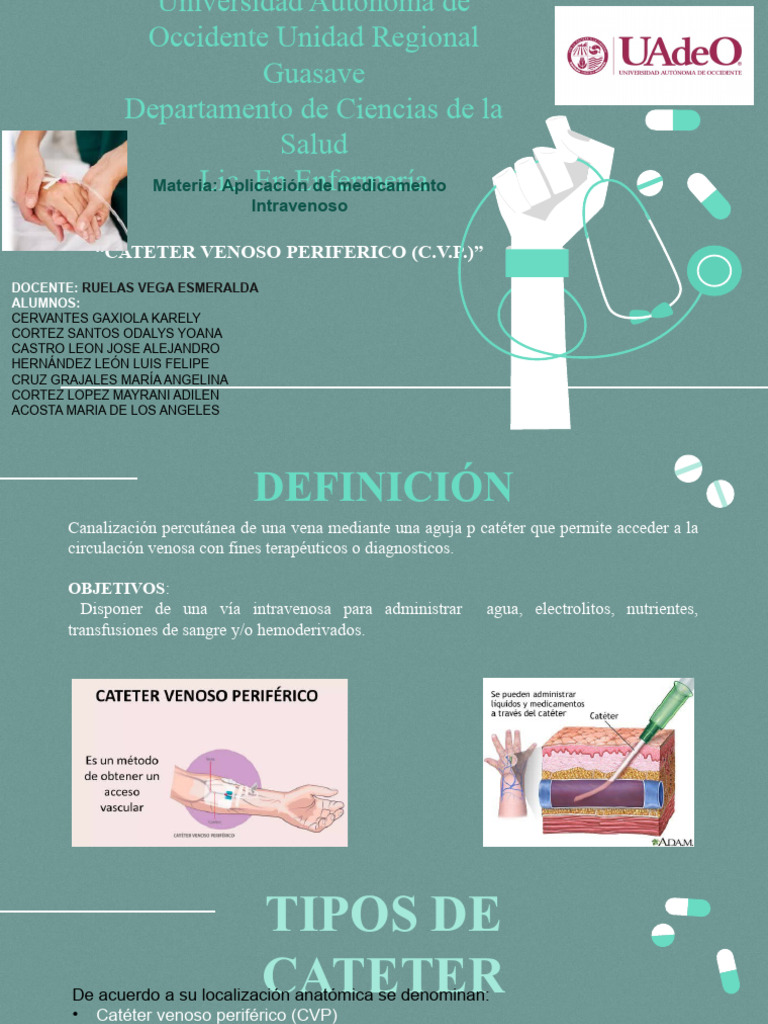 Via Central Periferica Expo | PDF | Terapia intravenosa | Medicina