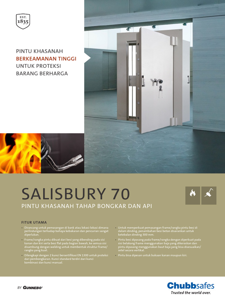 Salisbury Vault 70 2p ID | PDF